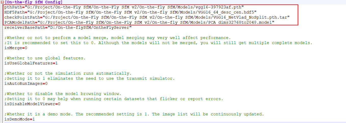 On-the-Fly SfM System Instructions — On the fly SfM documentation